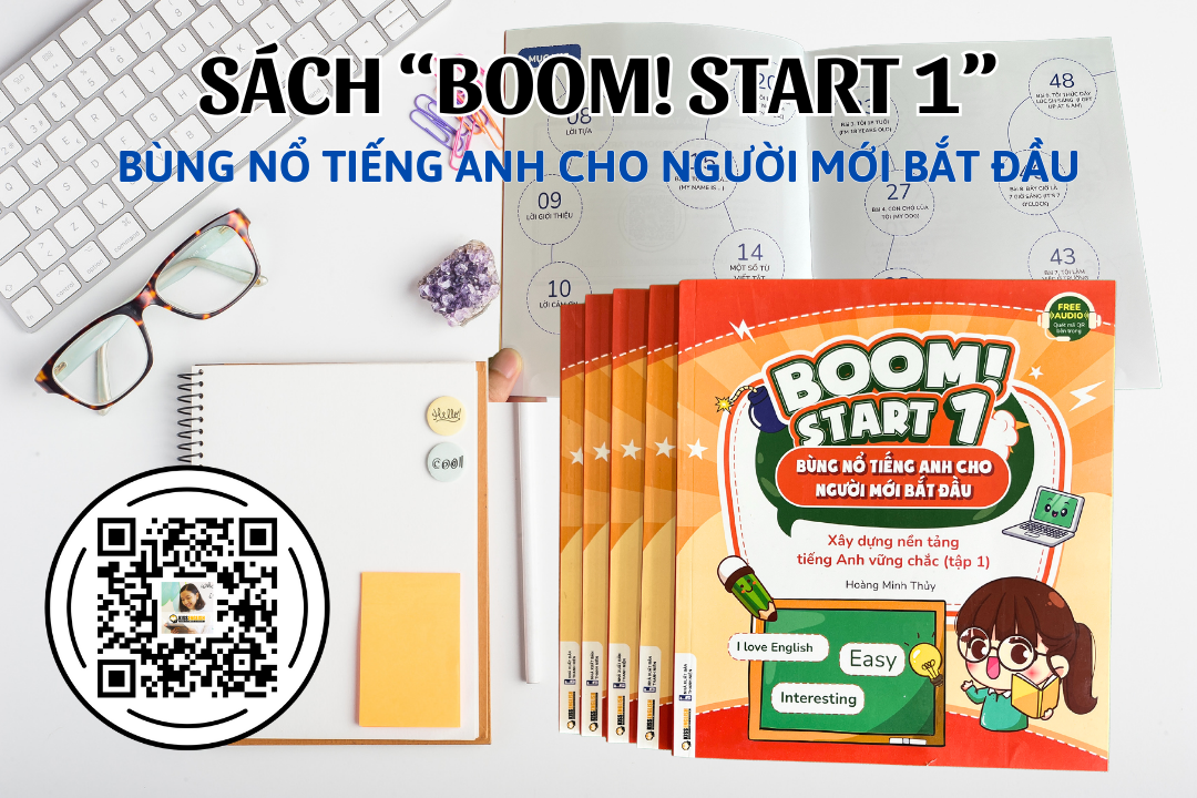 Sách BOOM! START Học Tiếng Anh Từ Con Số 0 | KISS English